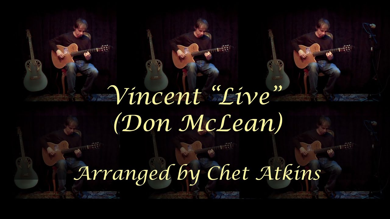 Vincent (Don McLean) Guitar Fingerstyle - YouTube
