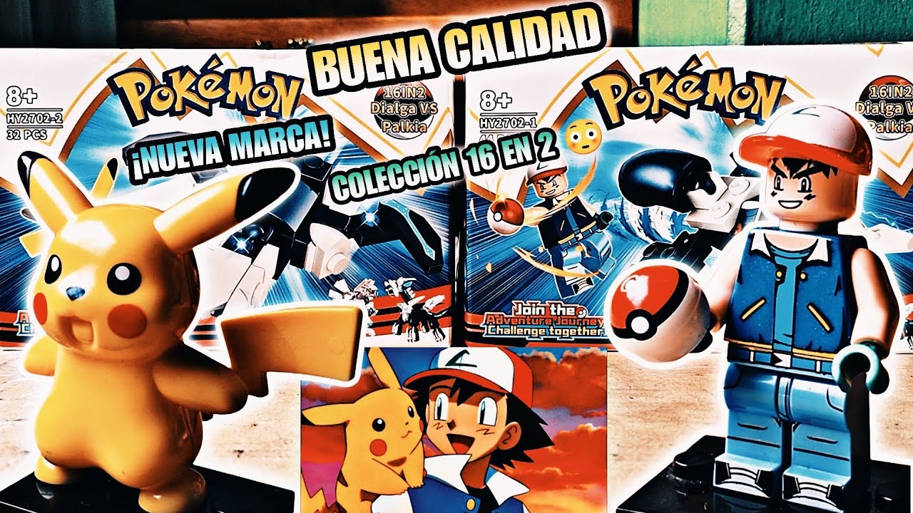 Así debe ser el CAMINO para POKÉMON | Reseña Lego Bootleg Pokémon ...