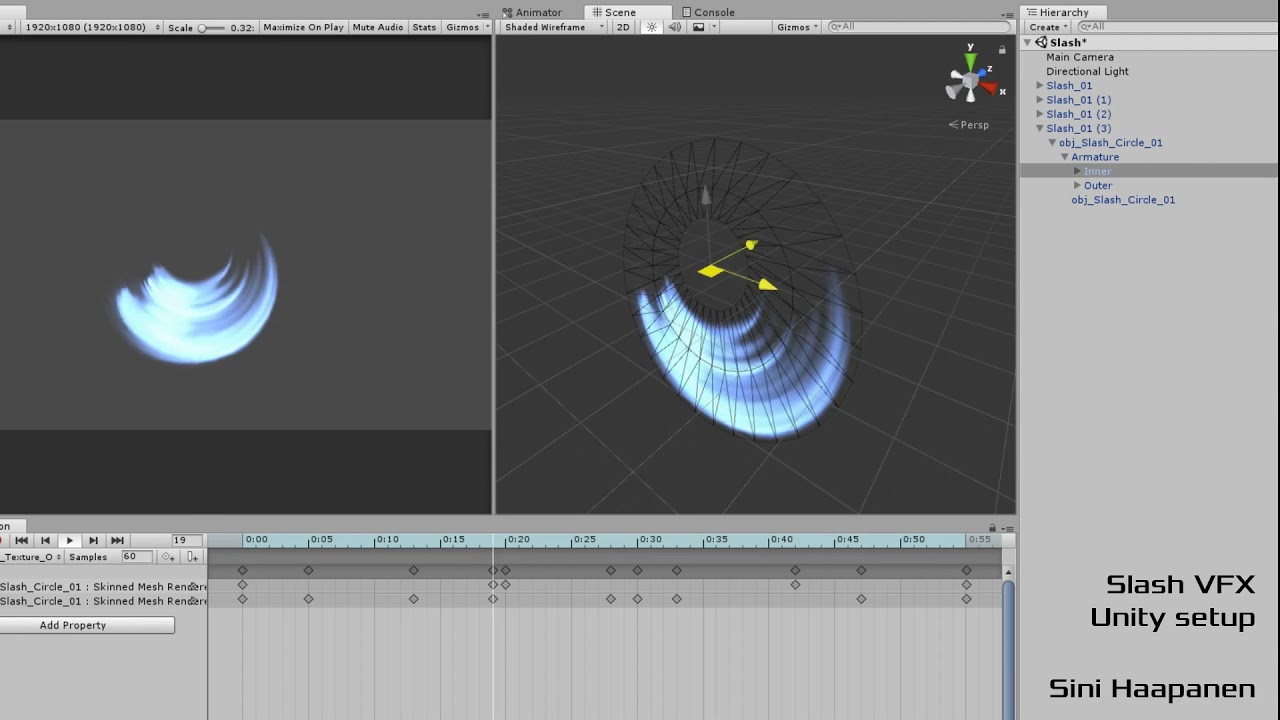 Slash Game VFX showcase - YouTube