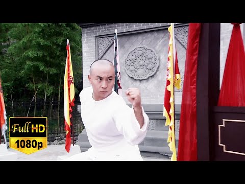 They don't realize that this little Shaolin monk is a powerful kung-fu master.
