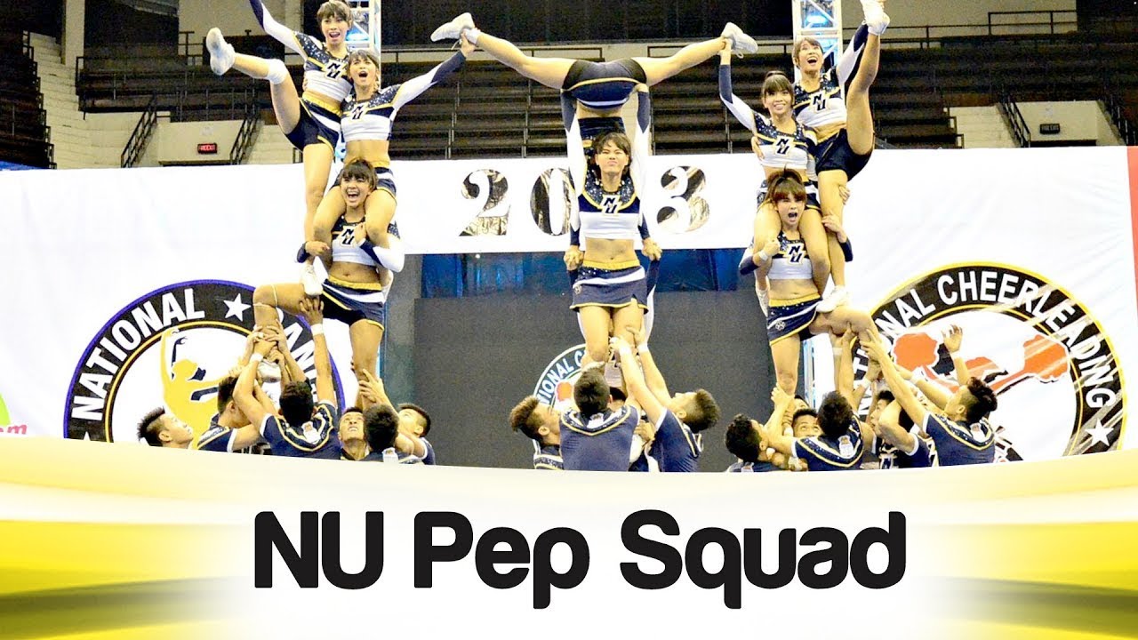 NU Bulldogs Pep Squad Champions - National University NCC 2013 Finals ...