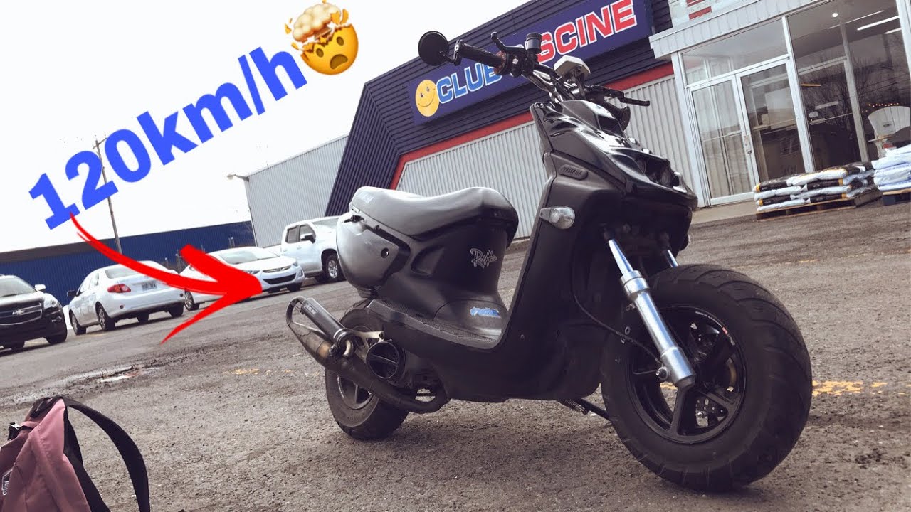 YAMAHA BWS 70cc/ athena evo - YouTube