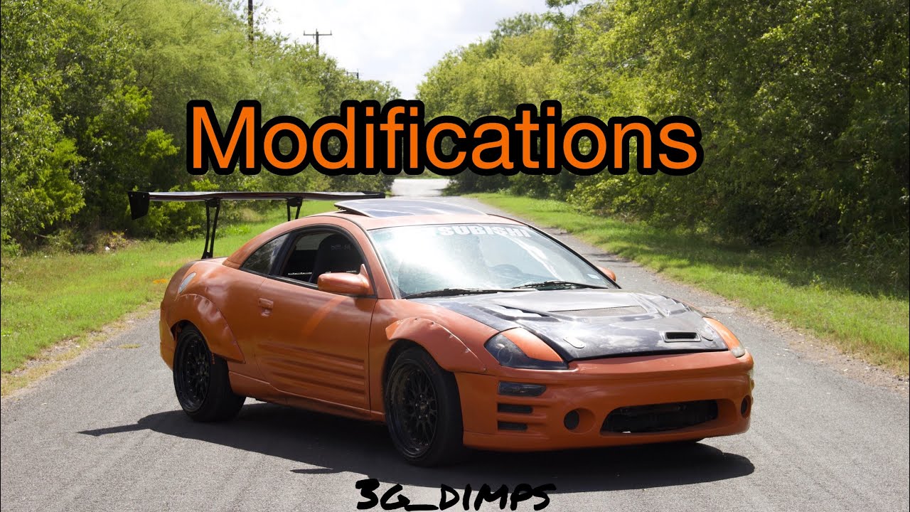 Modifications On My Rocket Bunny 3g Eclipse - YouTube