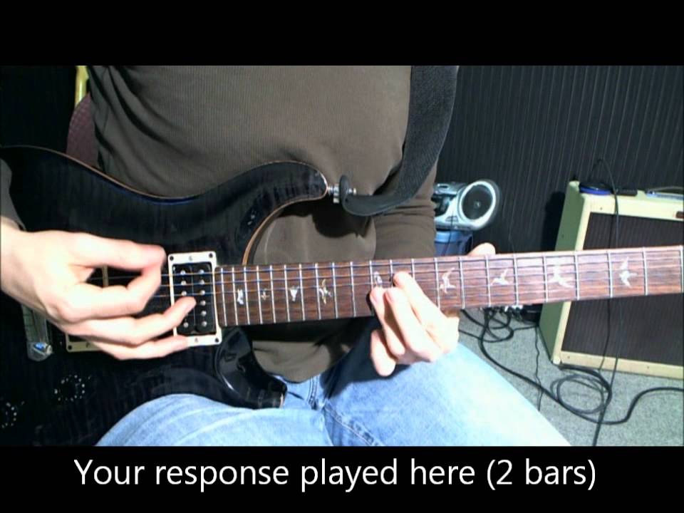 Call And Response With A Blues (Jam With Me!) - YouTube