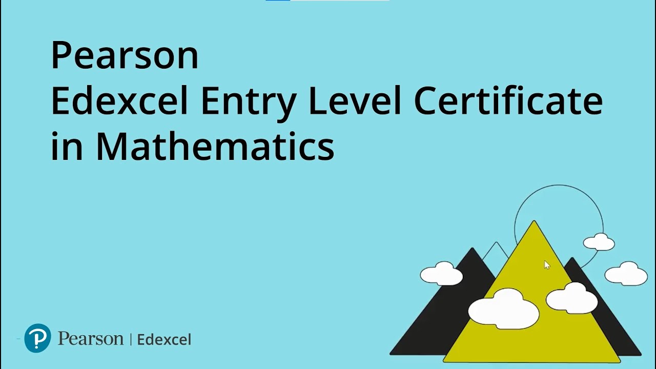 Entry Level Certificate in Mathematics - YouTube