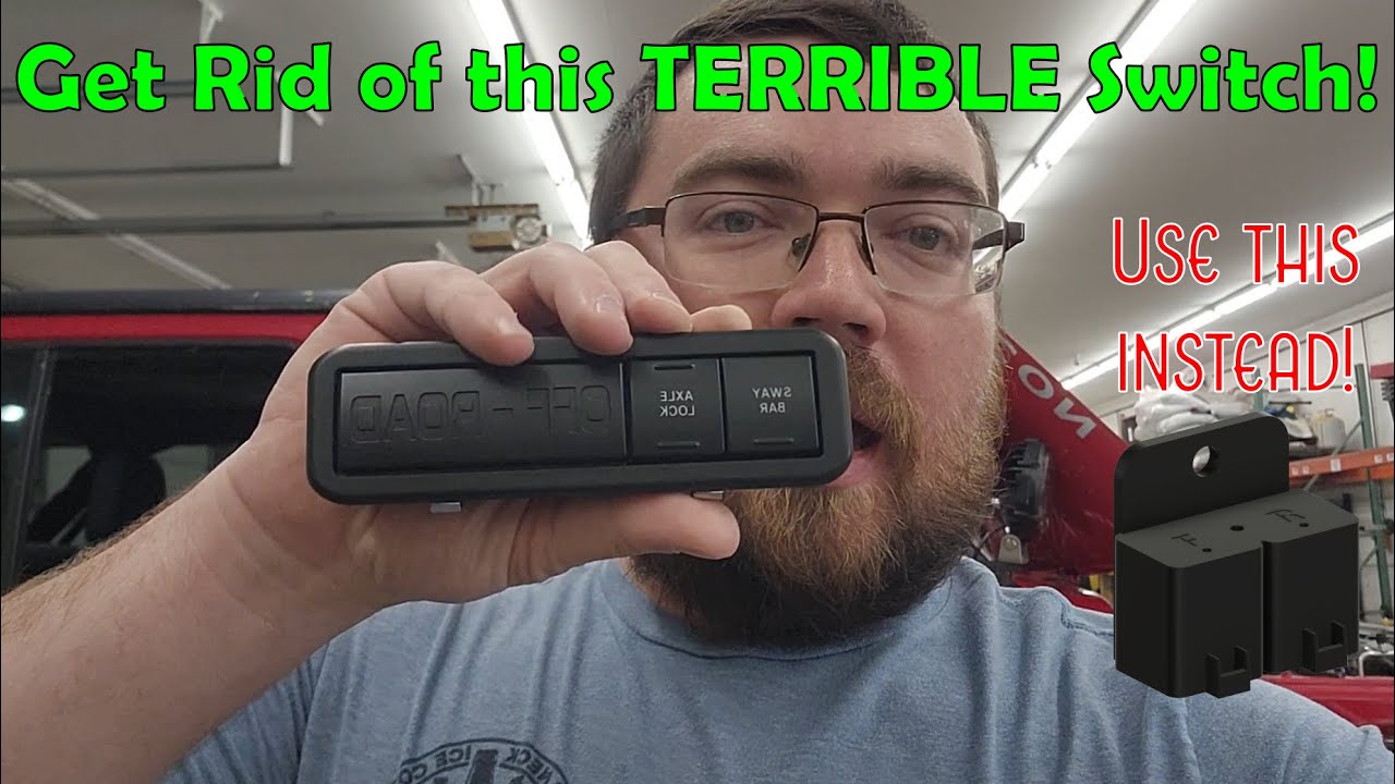 JK JKU Rubicon Locker Hardwire Adapter Installation - YouTube