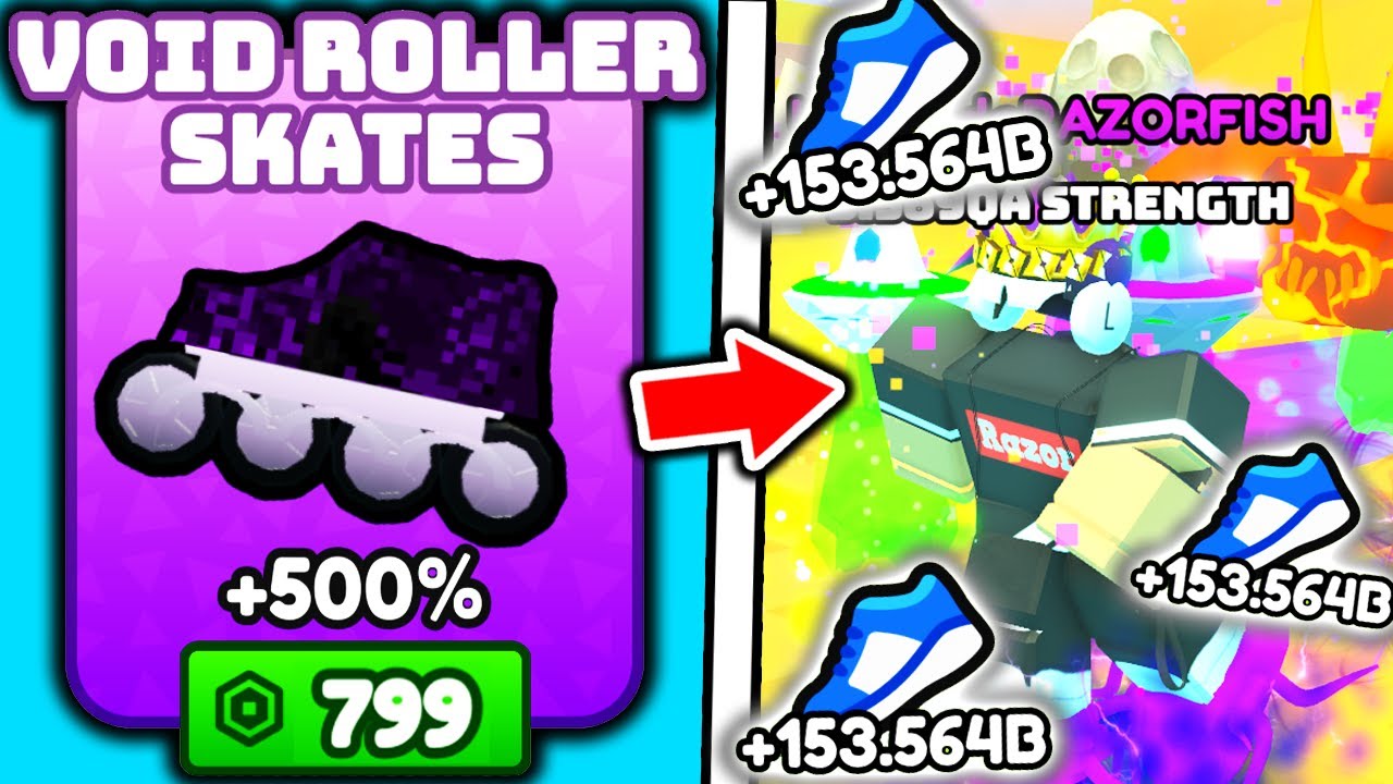 I Bought VOID ROLLER SKATES and Became FASTEST SKATER in Roblox Roller ...