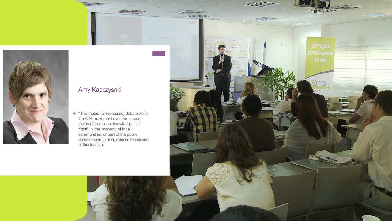 Prof. Nicholas Bramble at Ono Academic College - YouTube