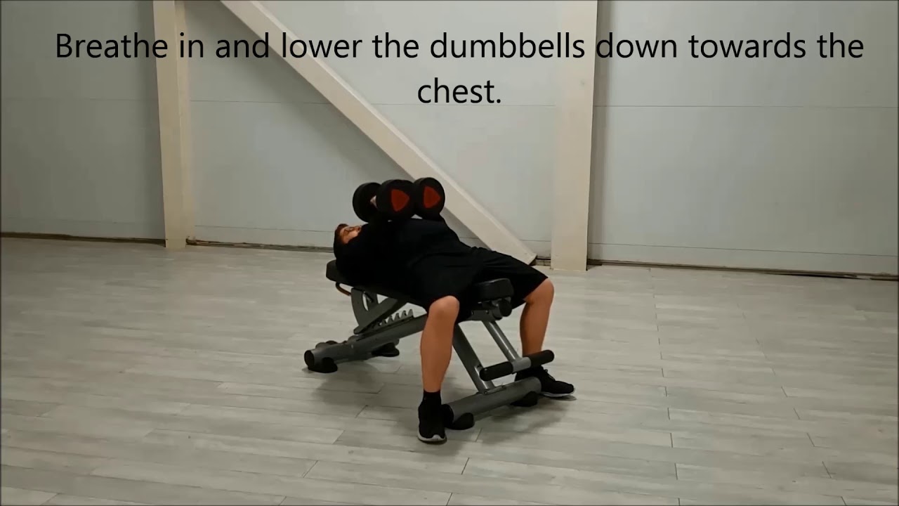 Dumbbell Squeeze Chest Press - YouTube