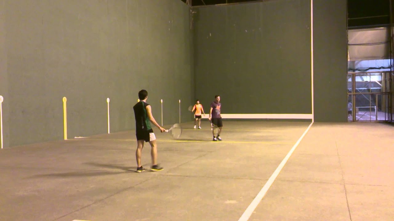 Frontenis preolimpico entrenamiento escuela bola rápida los mayores ...