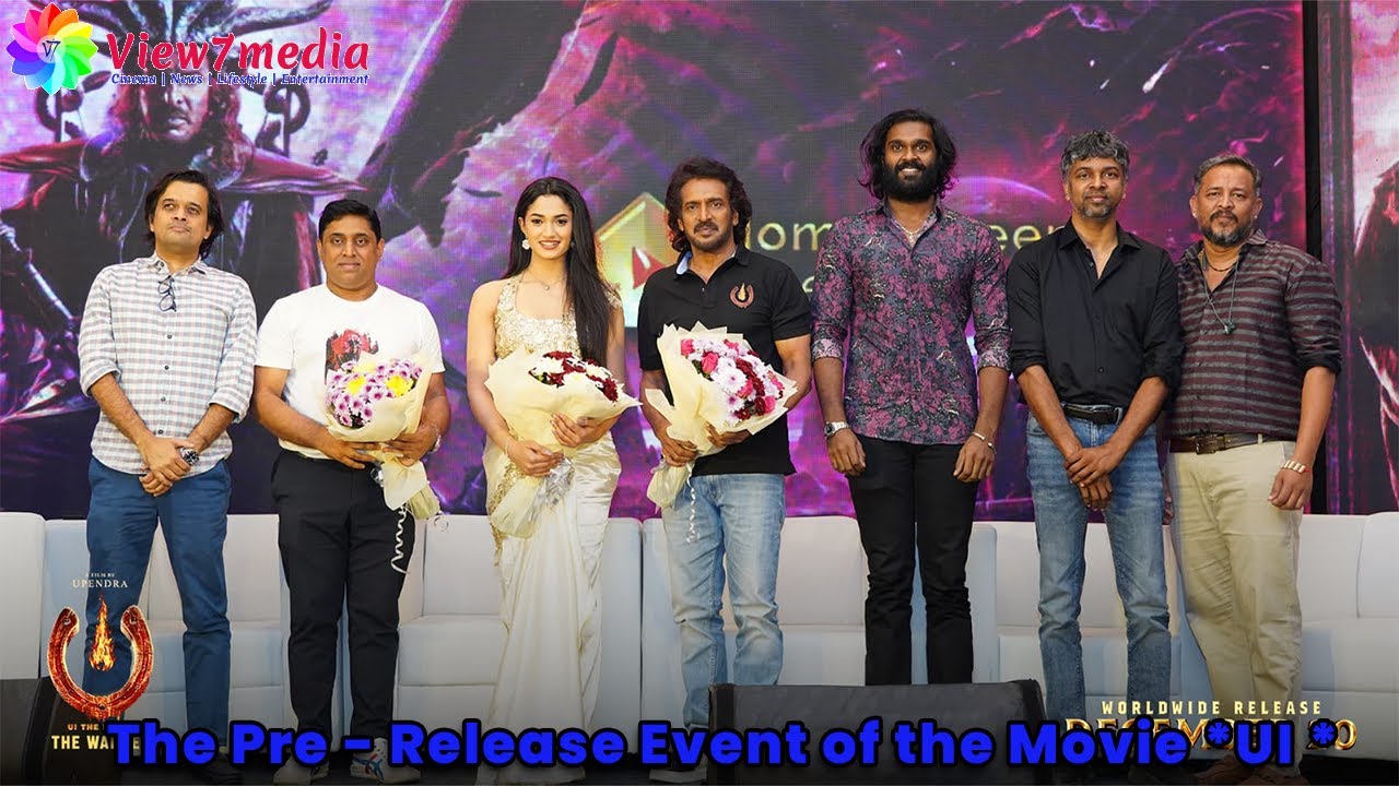 The Pre-Release Event of the Movie UI Upendra Rao Reshma Nanaiah ...