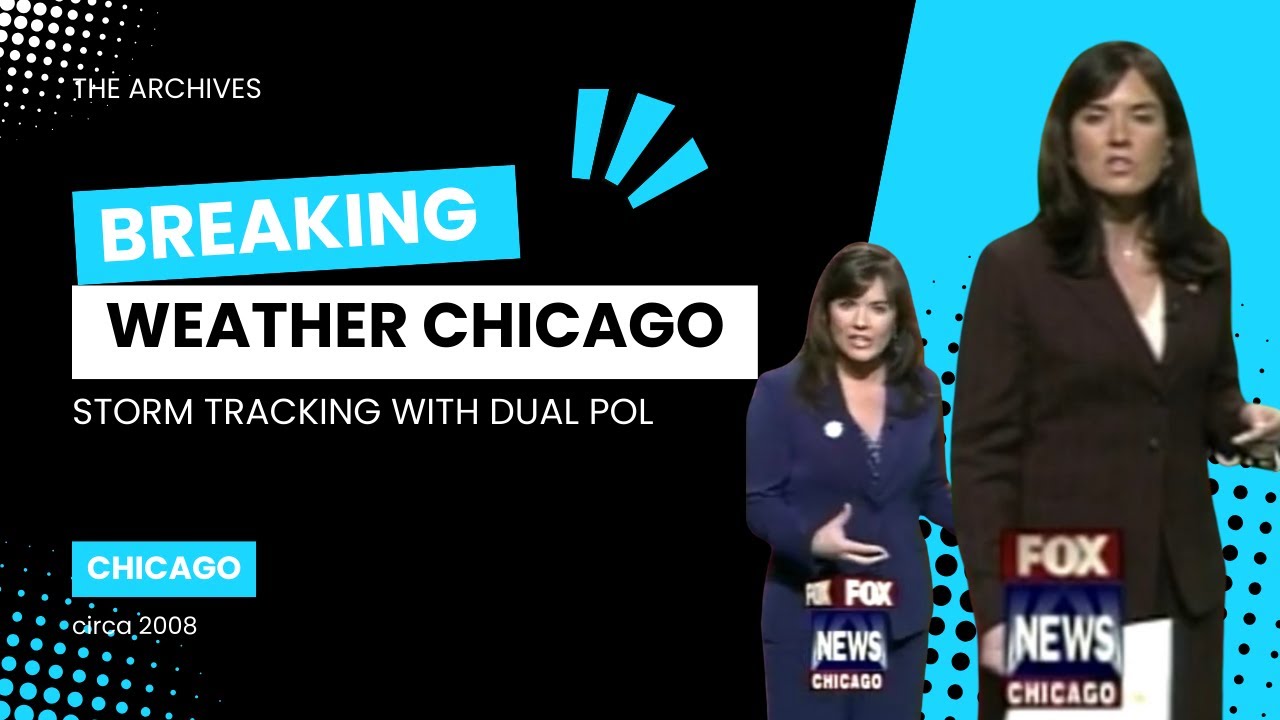 Amy Freeze tracking severe storms in Chicago - YouTube