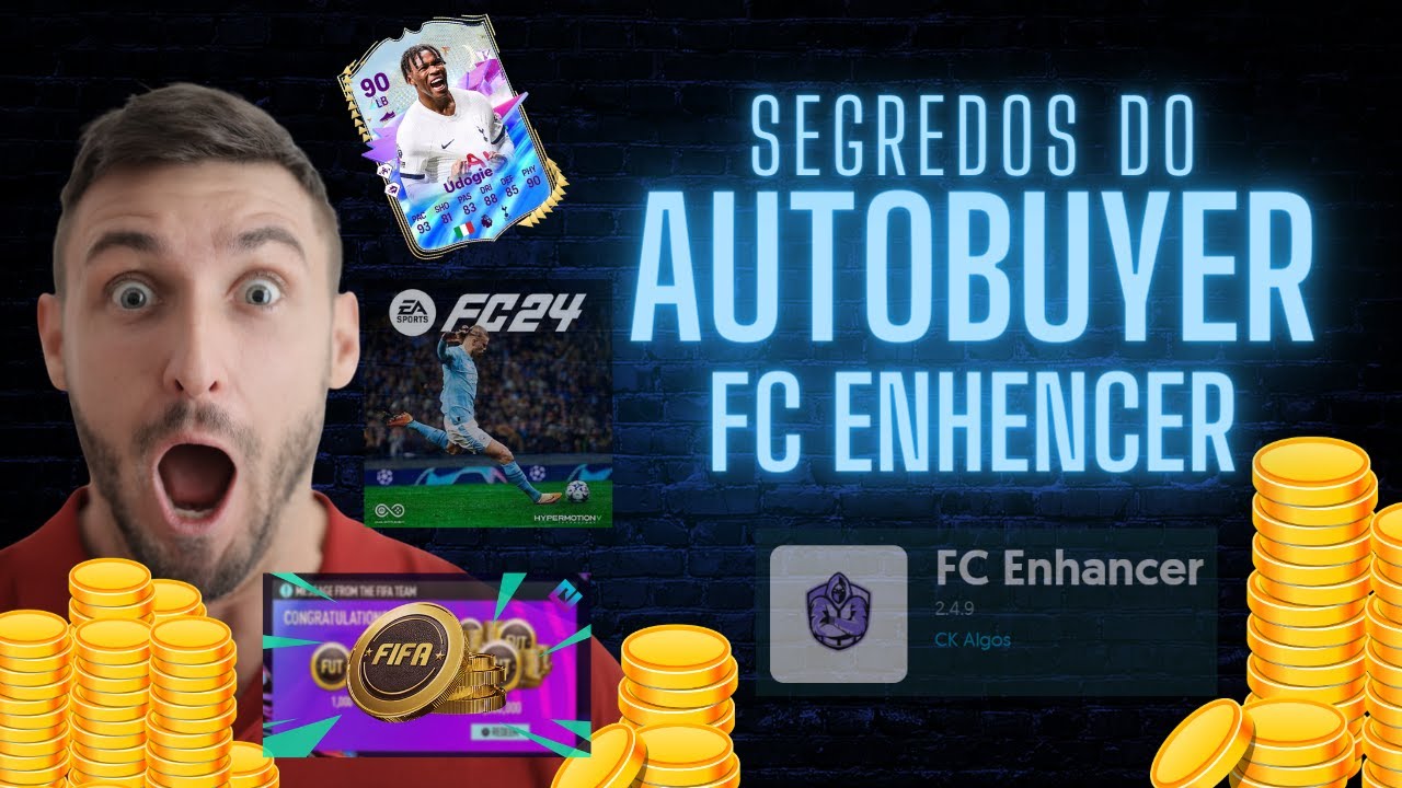 EA FC 24 -COINS SEM BAN FACIL FC ENHENCER AUTOBYUER - YouTube