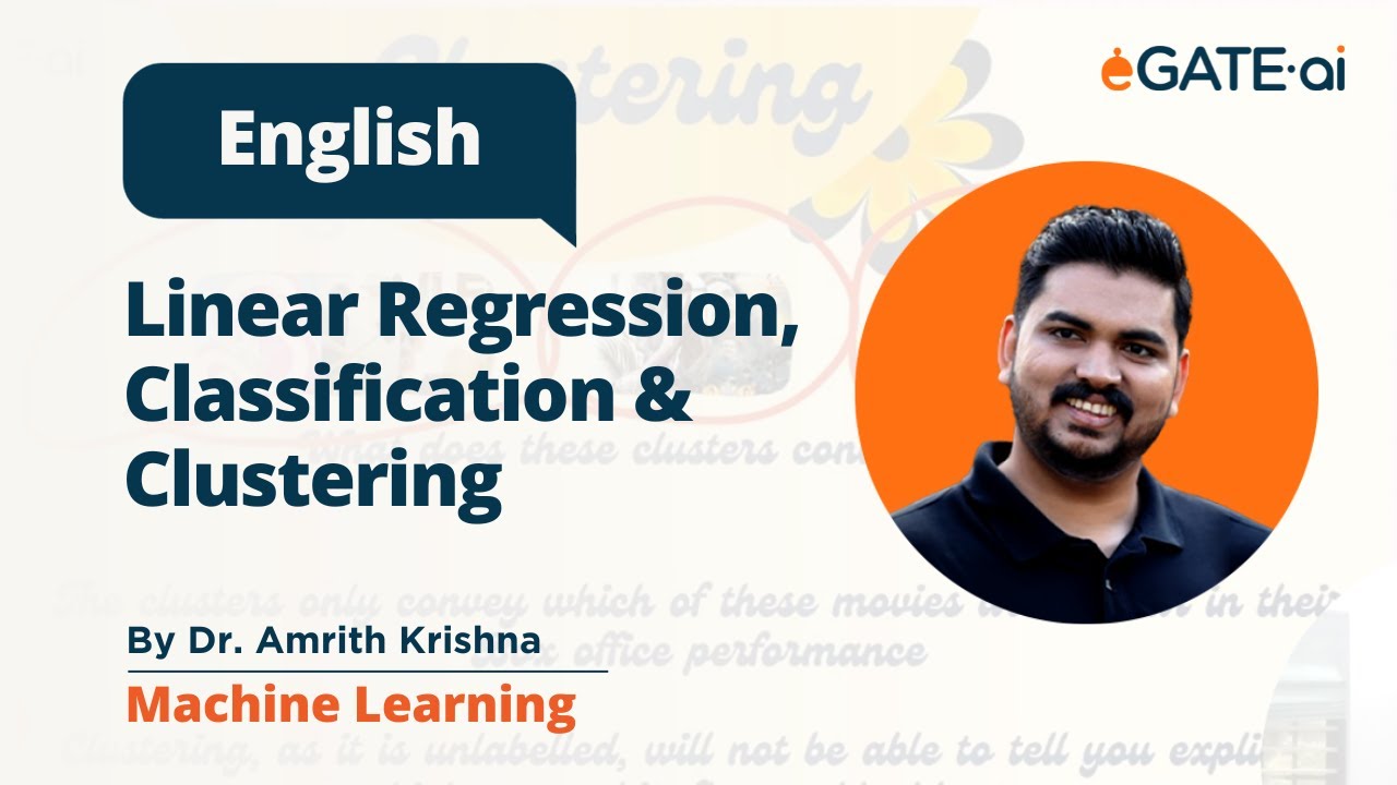 Intro to ML taxonomy | Linear Regression, Classification and Clustering ...