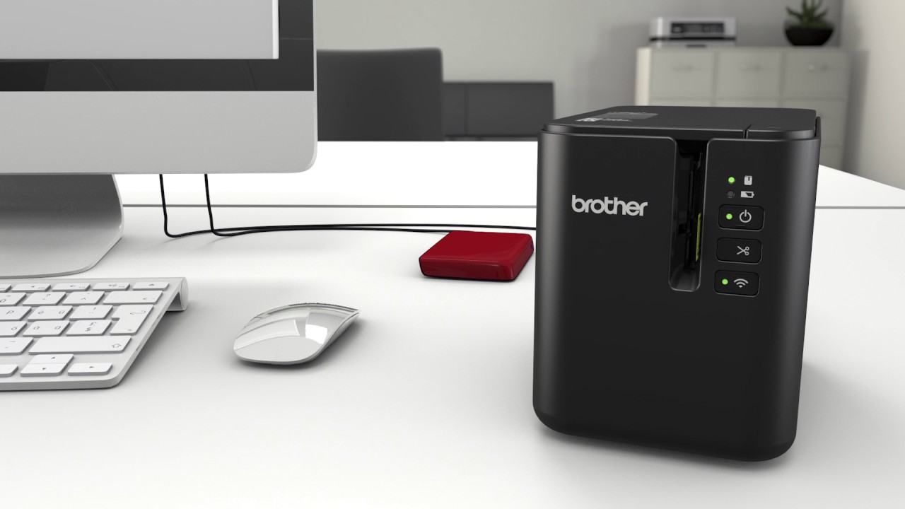 Brother PT P900 - YouTube