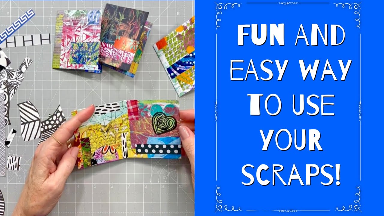 TUTORIAL: How I Make My Mini Scrap Journals #randomremainsrevived - YouTube