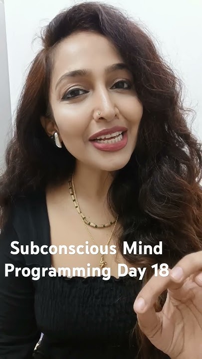 Subconscious Mind Programming Day 18 - YouTube