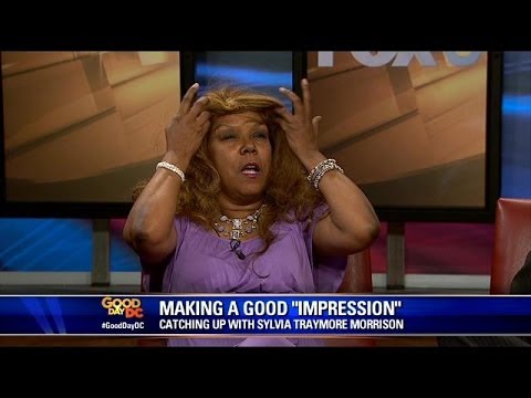 Sylvia Traymore Morrison makes an impression on Good Day DC - YouTube