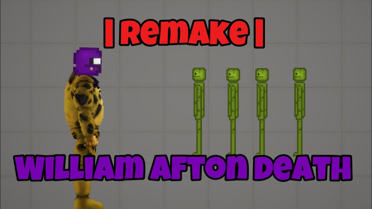 William afton death remake - YouTube