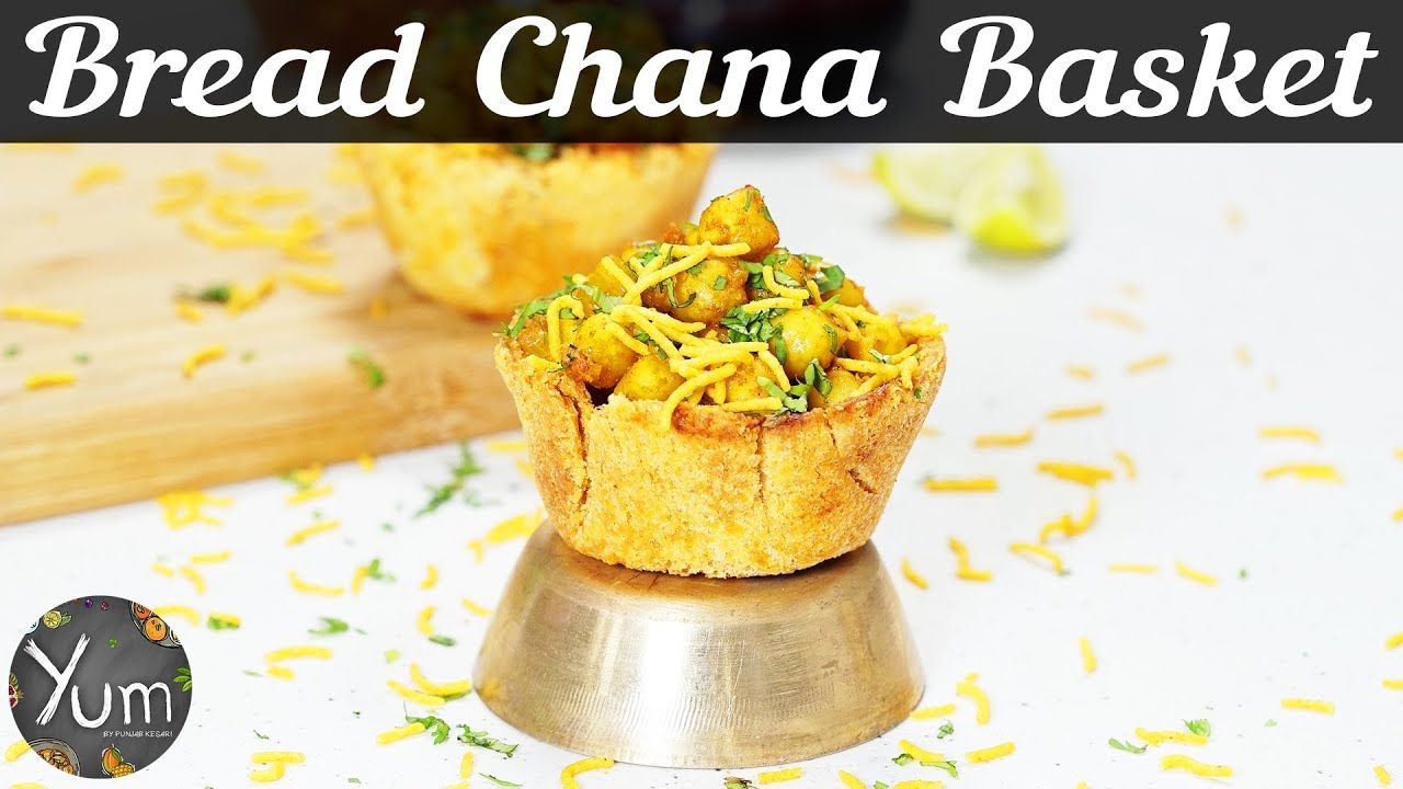 Bread Chana Basket | Bread Chana Basket Recipe - YouTube