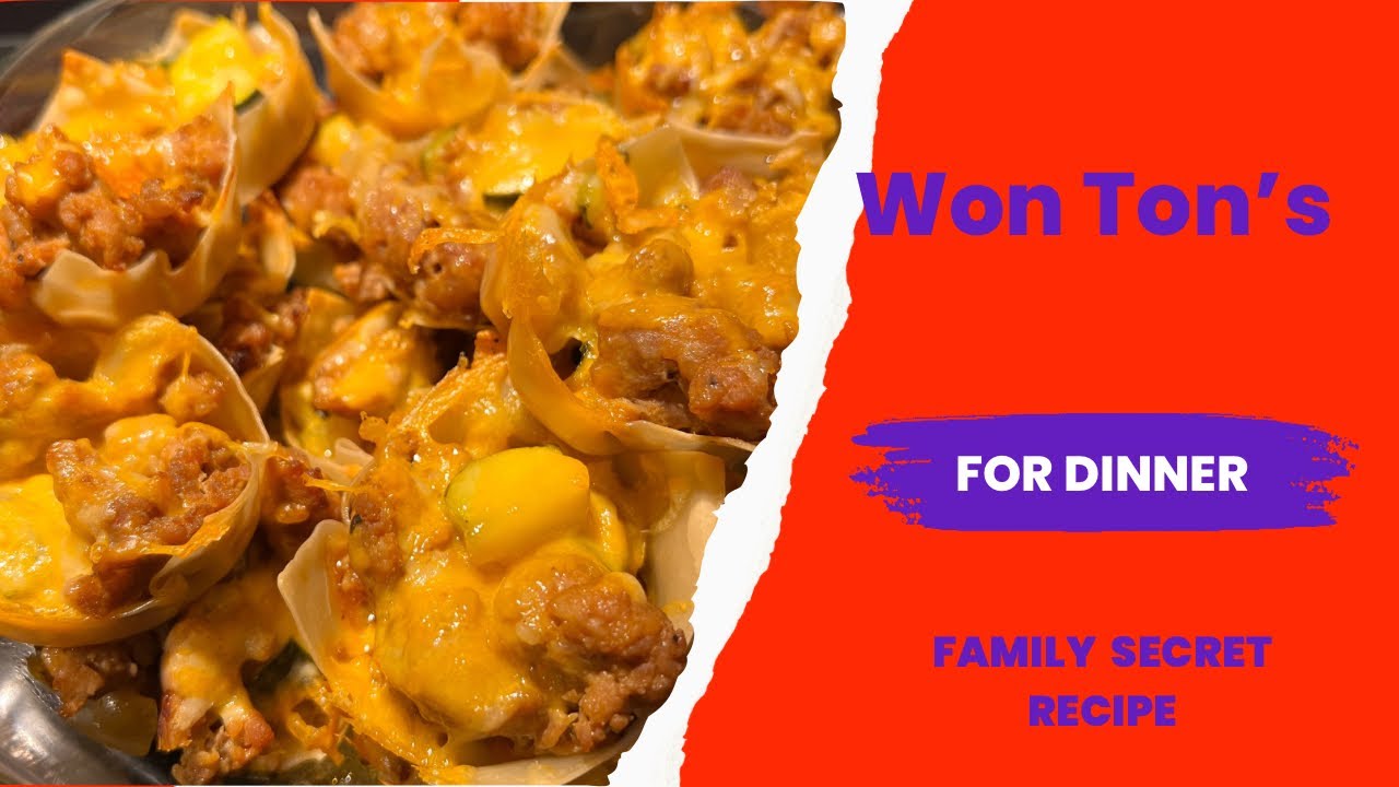 25 min Won Ton Recipe That's Out of this World! #wontons - YouTube