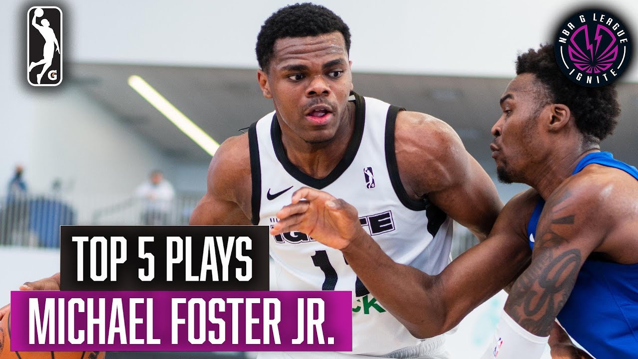 Michael Foster Jr.'s Top 5 Plays of the 2021-22 Season - YouTube