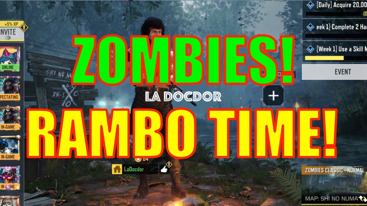 CODM Zombies Classic Normal Full Gameplay Game #3 | Call of Duty ...