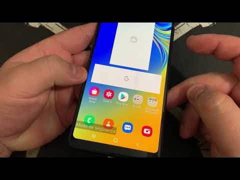 Como Ativar e Desativa o Modo de Segurança no Samsung Galaxy A9 A9200 ...