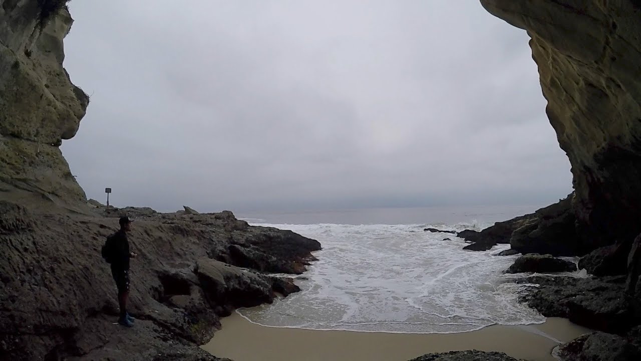 LAGUNA BEACH 2018: 1000 STEPS, SECRET CAVE & HIDDEN POOLS - YouTube