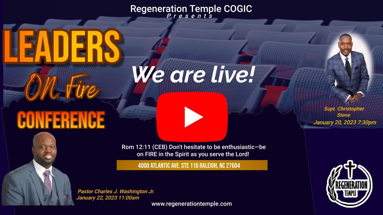 Confident Leaders!/ Pastor Charles Washington - YouTube