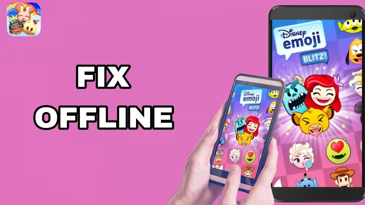 How To Fix And Solve Offline On Disney Emoji Blitz Game App | Final ...