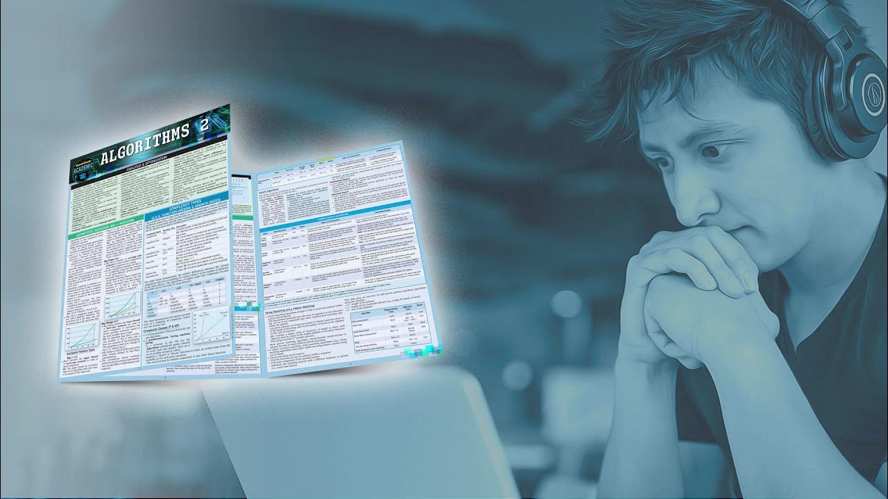 QuickStudy | Algorithms 2 Laminated Reference Guide - YouTube