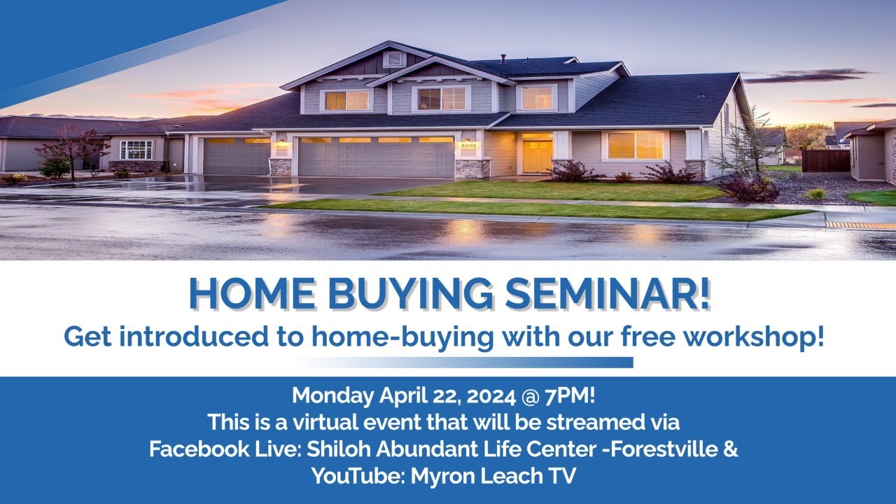 Virtual Home Buyers Seminar - YouTube
