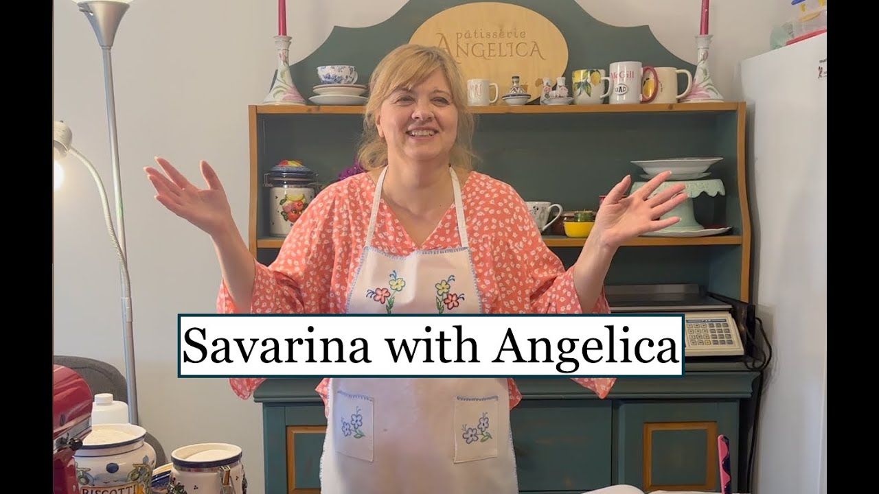 Baking Savarina with Angelica - YouTube