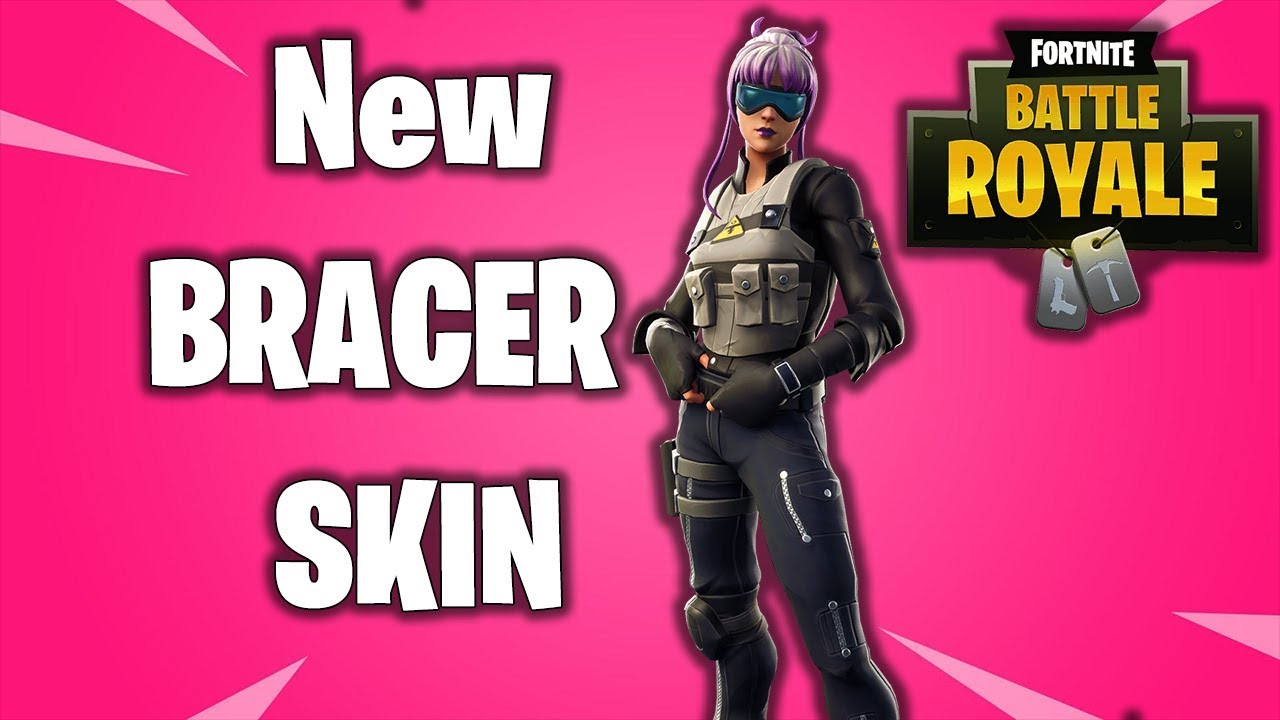 Fortnite *NEW* BRACER Skin!! SEASON 9 - YouTube
