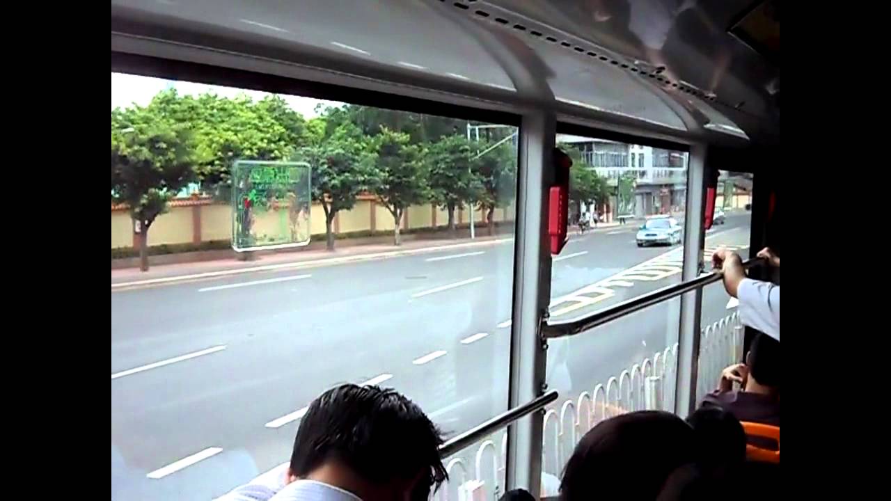 廣州BRT B1 宇通客車18米 Guangzhou BRT Yutong Bus with ZF Transmission - YouTube