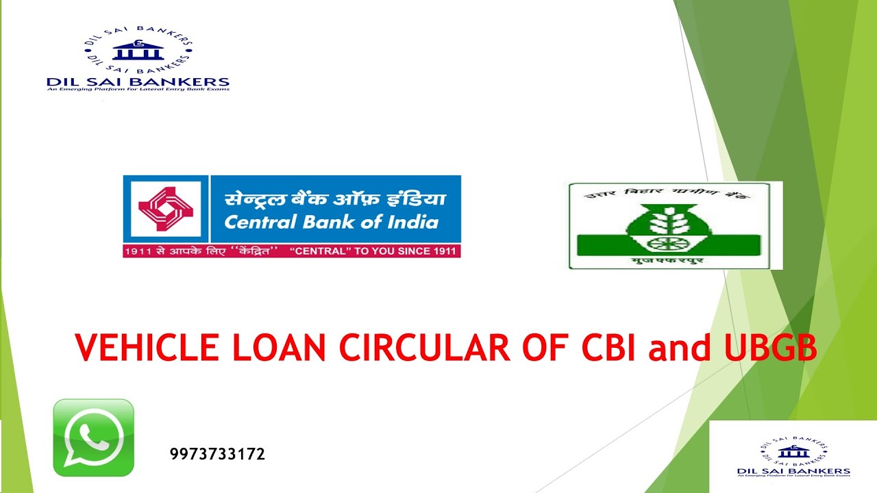 The Ultimate Guide to CBI and UBGB Vehicle Loans - YouTube