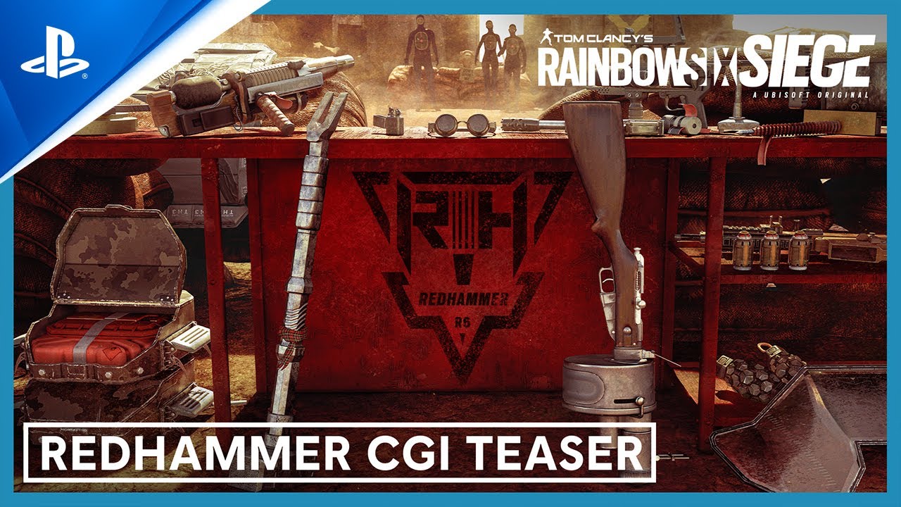 Tom Clancy’s Rainbow Six Siege - Redhammer Squad Teaser Trailer | PS4 ...