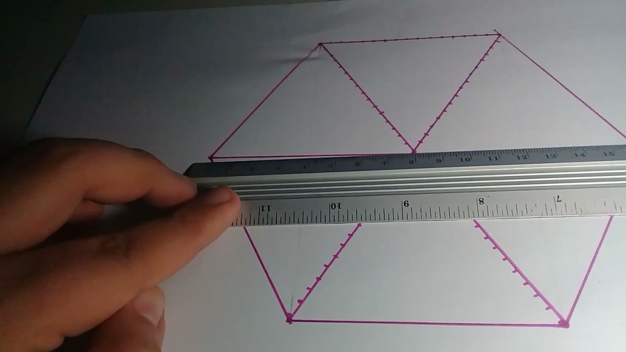 Dibujo Geometrico Curvas con LIneas - YouTube