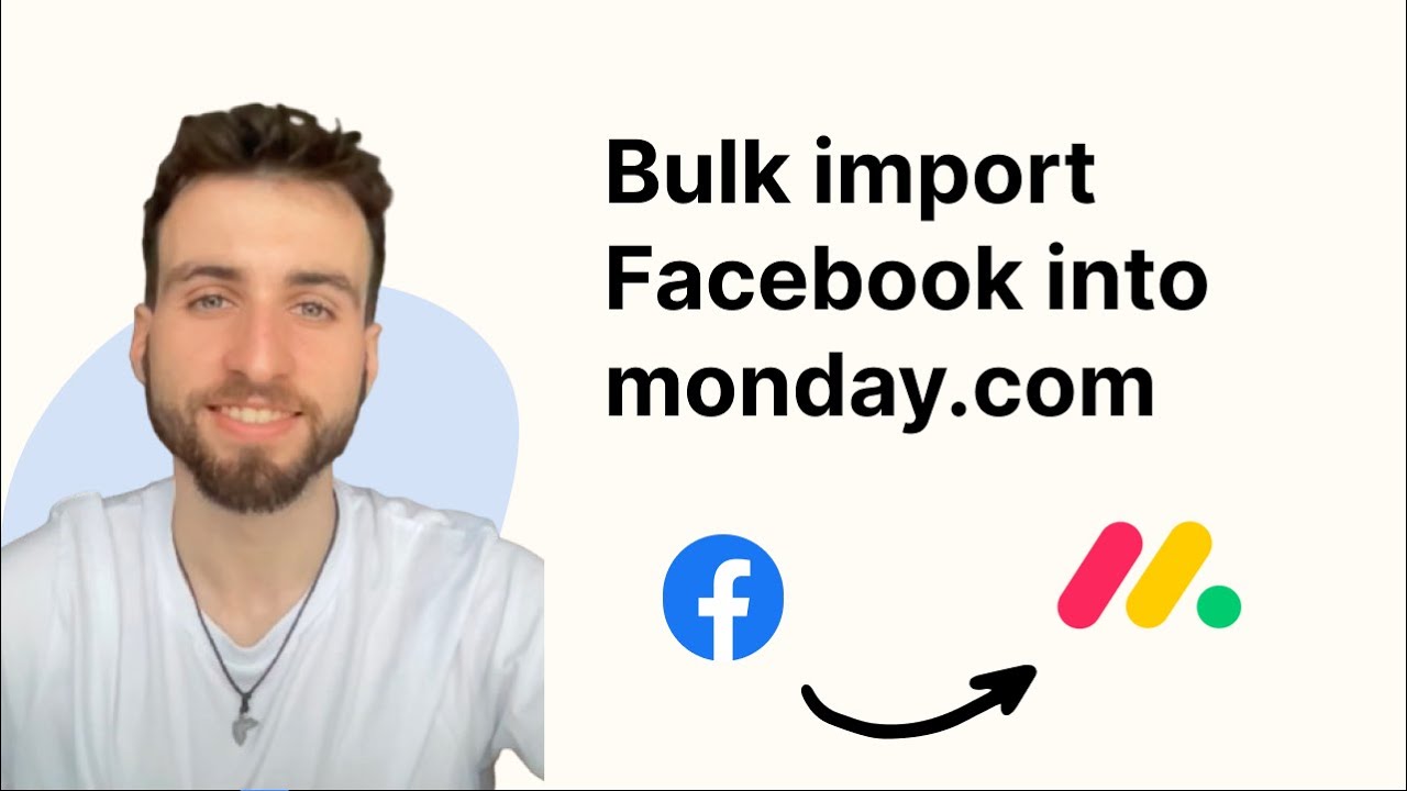 How to import Facebook Ads data into monday.com - YouTube