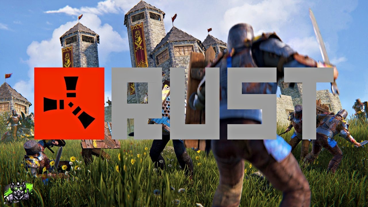 RUST - Building a greasy castle - YouTube