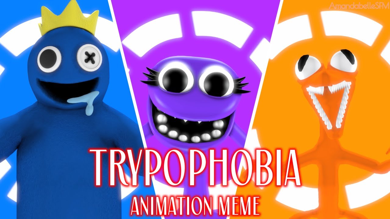 Trypophobia | Animation Meme (Rainbow Friends) - YouTube