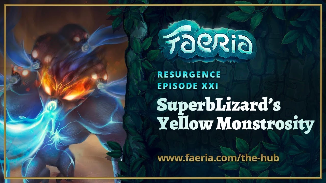 Faeria - Resurgence - SuperbLizard's Yellow Monstrosity (Core Set ...