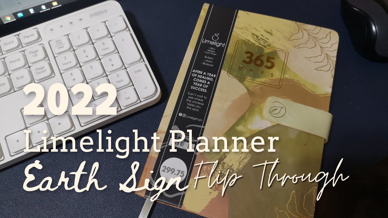 2022 Limelight 365 Days Planner - Flip Through - YouTube