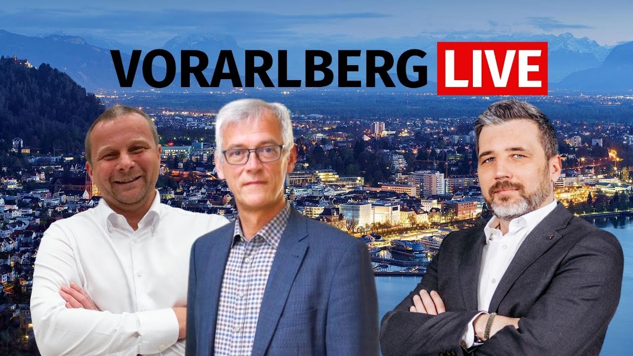 Vorarlberg LIVE mit Michael Lampert und Josef Burtscher - YouTube