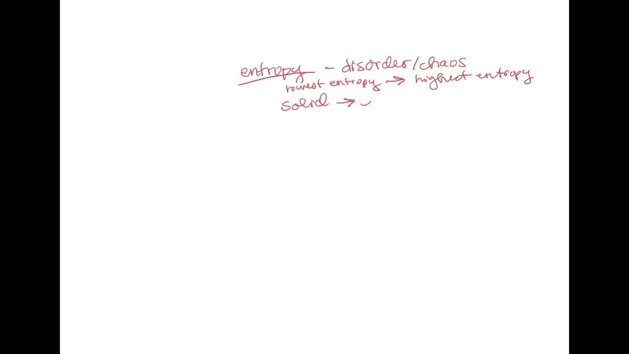 Predict whether each of the following processes involves an increase or decrease in entropy or ...