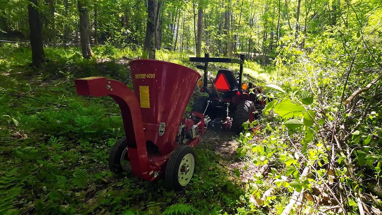 Split-Fire 4090 - Chipper - Cleaning up the Hollow - YouTube