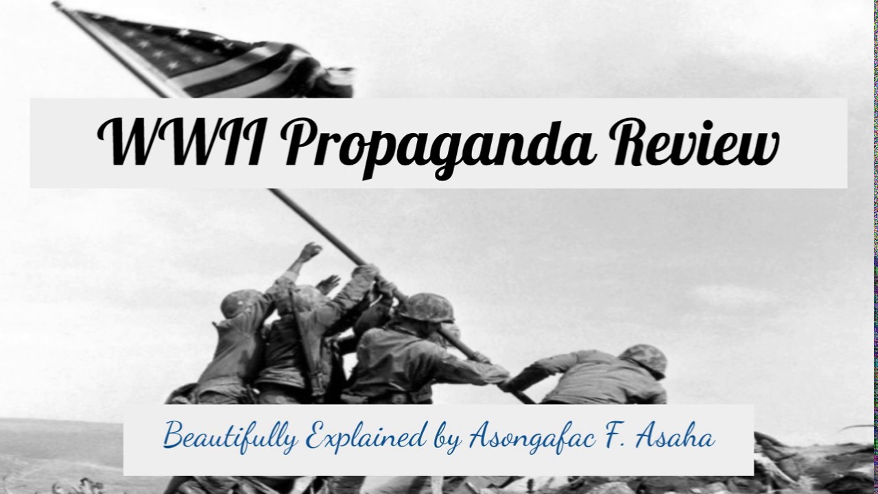 WWII Propaganda Analysis - YouTube