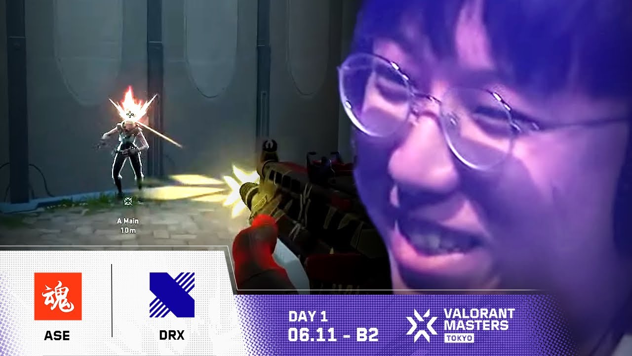 행복발 | DRX vs. ASE | 1일차 MATCH 2 H/L 06.11 | VCT 마스터스 도쿄 2023 - YouTube