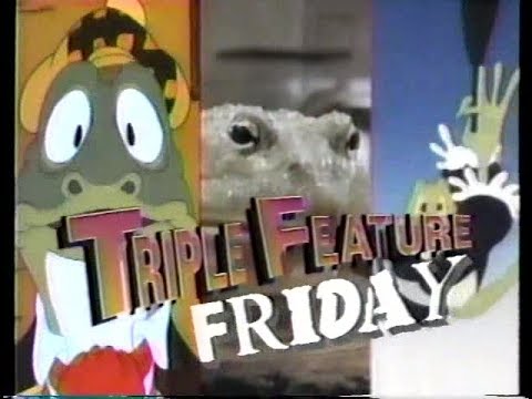 Disney Channel Triple Feature Friday Frogs Promo (1993)